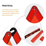 Safety Triangle Automotive Warning Triangle Folding Car Emergency ...