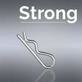 Neiko Cotter Pin Assortment Kit, 150 Piece Small Zinc Plated Steel ...