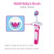 MAM Baby's Brush Toothbrush, 6+ Months, Girl, 2 Pack - Walmart.com