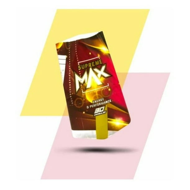 Pastillas Supreme Max Cápsulas Suplemento Termogénico /aq Supreme Max ...