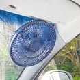 Tibvox Quiet Brushless Car Fan Portable Air Circulators Fan For Vehicle ...