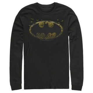 Batman - Sublimated Winged Logo - Heather Short Sleeve Shirt - Large ...