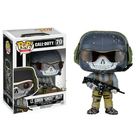 Funko Pop! Games: Call of Duty, LT. Simon "Ghost" Riley - Walmart.com