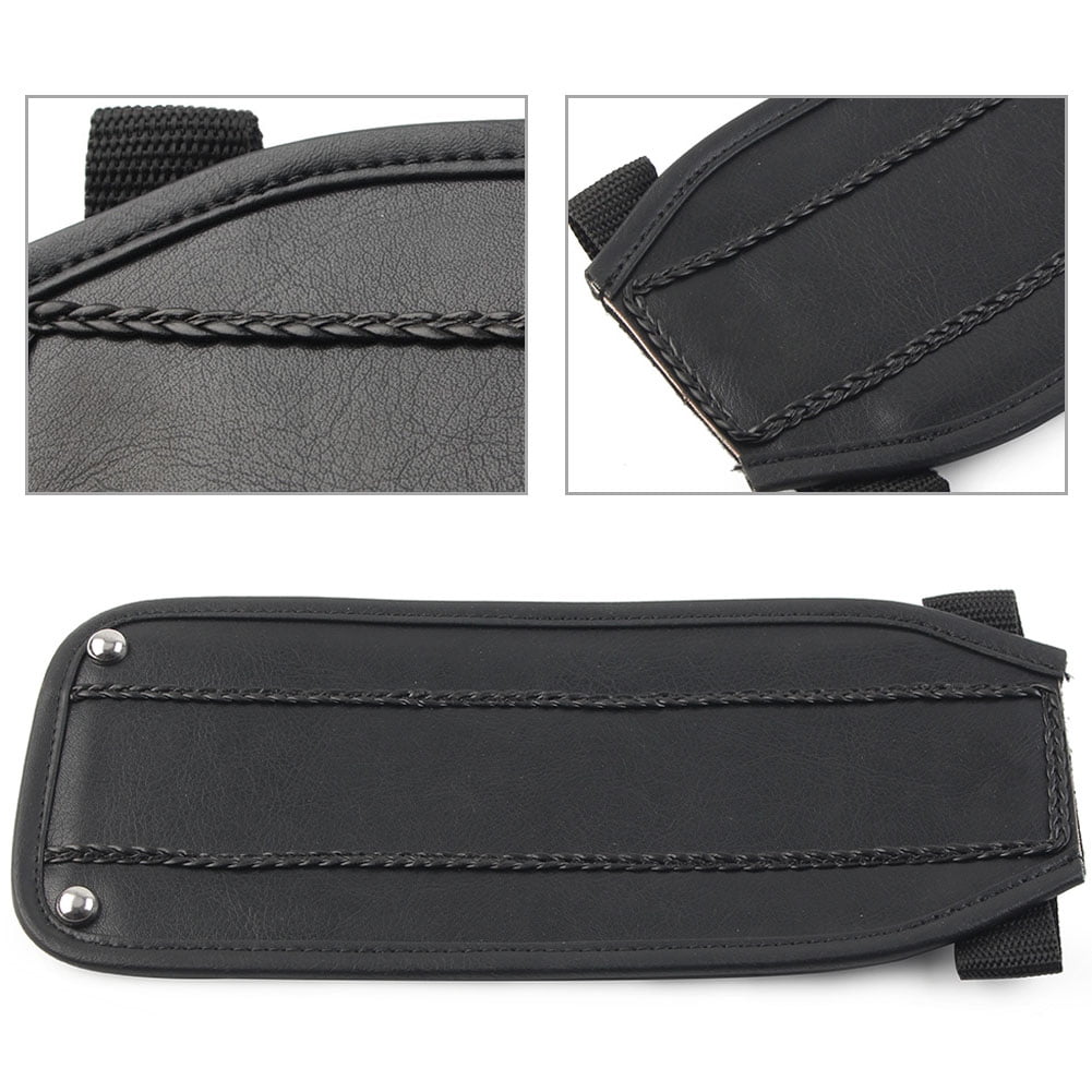 BFY Gas Tank Panel Bib Black PU Leather For Harley Electra Glide FLH ...