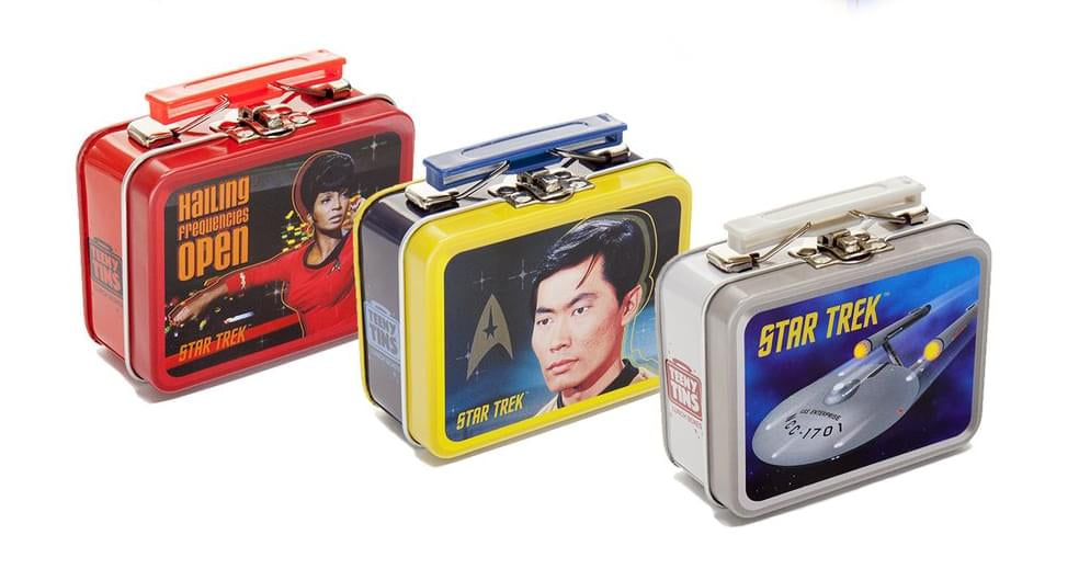 Star Trek The Original Series Teeny Tin Lunch Box, Set of 3 Random ...