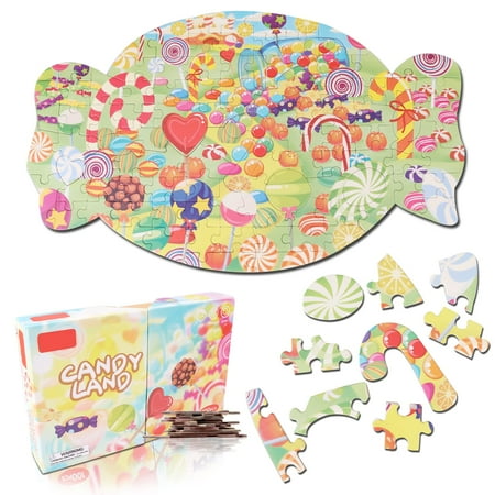 Candy Jigsaw Puzzle for Kids Ages 4-8 Puzzle Floor Puzzle Games for ...