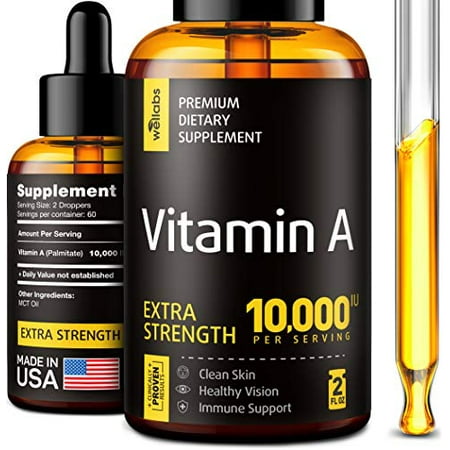 Vitamin A Supplement - Organic Vitamin A Palmitate - Made in The USA ...