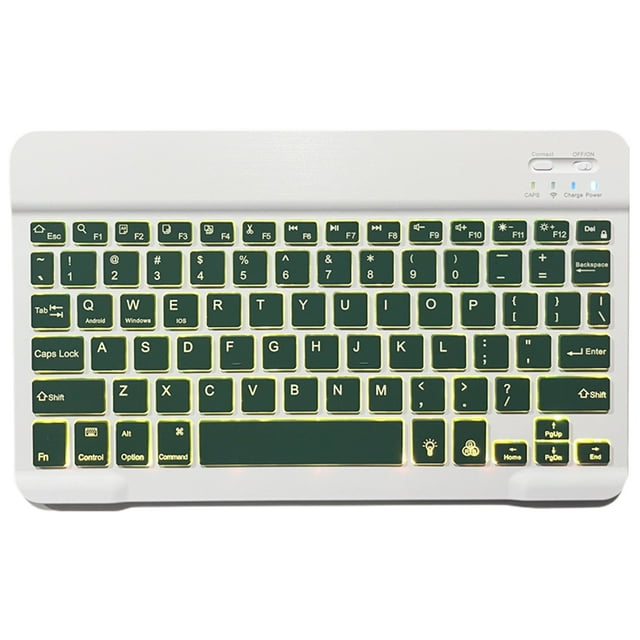 Backlit Bluetooth Keyboard Portable Wireless Keyboard Cordless ...
