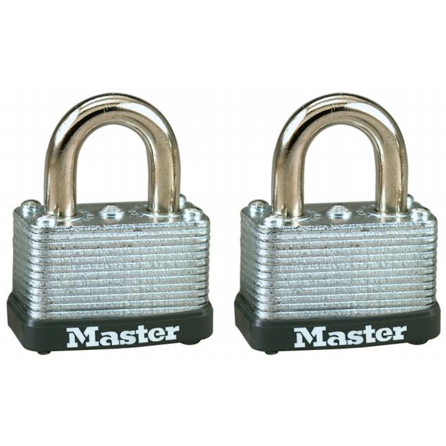 Master Lock 2 Pack 1-.50in. No. 22 Warded Laminated Padlocks No. 22 ...