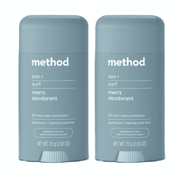 Method Men Aluminum Free Deodorant Variety Pack (sea And Surf, Juniper ...