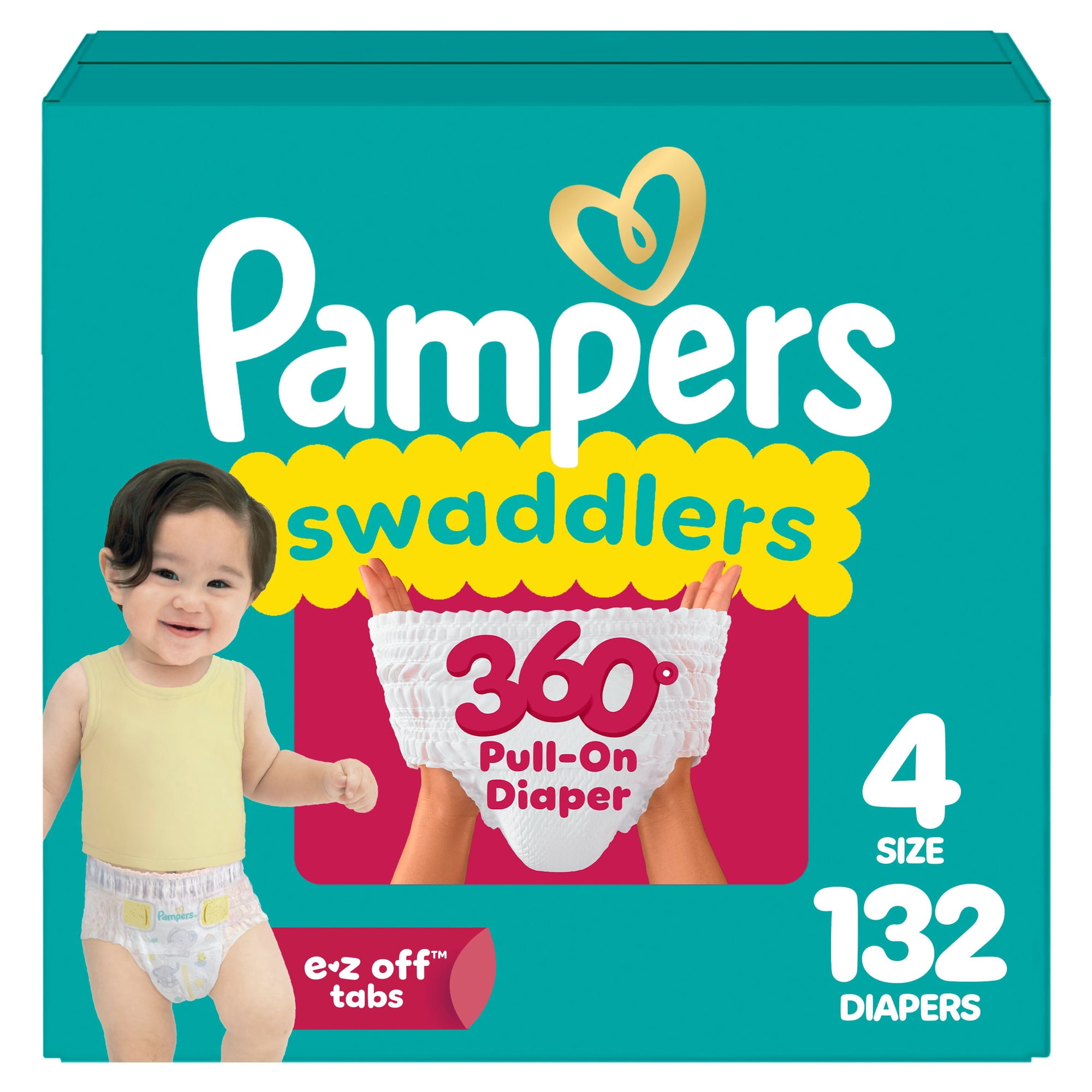 Click here for Pampers Diapers - Swaddlers 360° - Size 4  Up To 1... prices