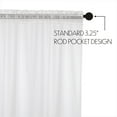 VHC Brands White Ruffled Sheer Balloon Valance 15x60 - Walmart.com