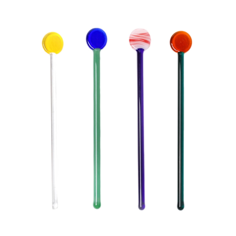 OUNONA Drink Stirrers Swizzle Coffee Glass Stirrer Beach Party Hawaiian ...