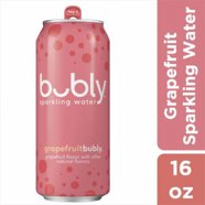 bubly burst Sparkling Water Beverage, Triple Berry, 16.9 fl oz Bottles ...