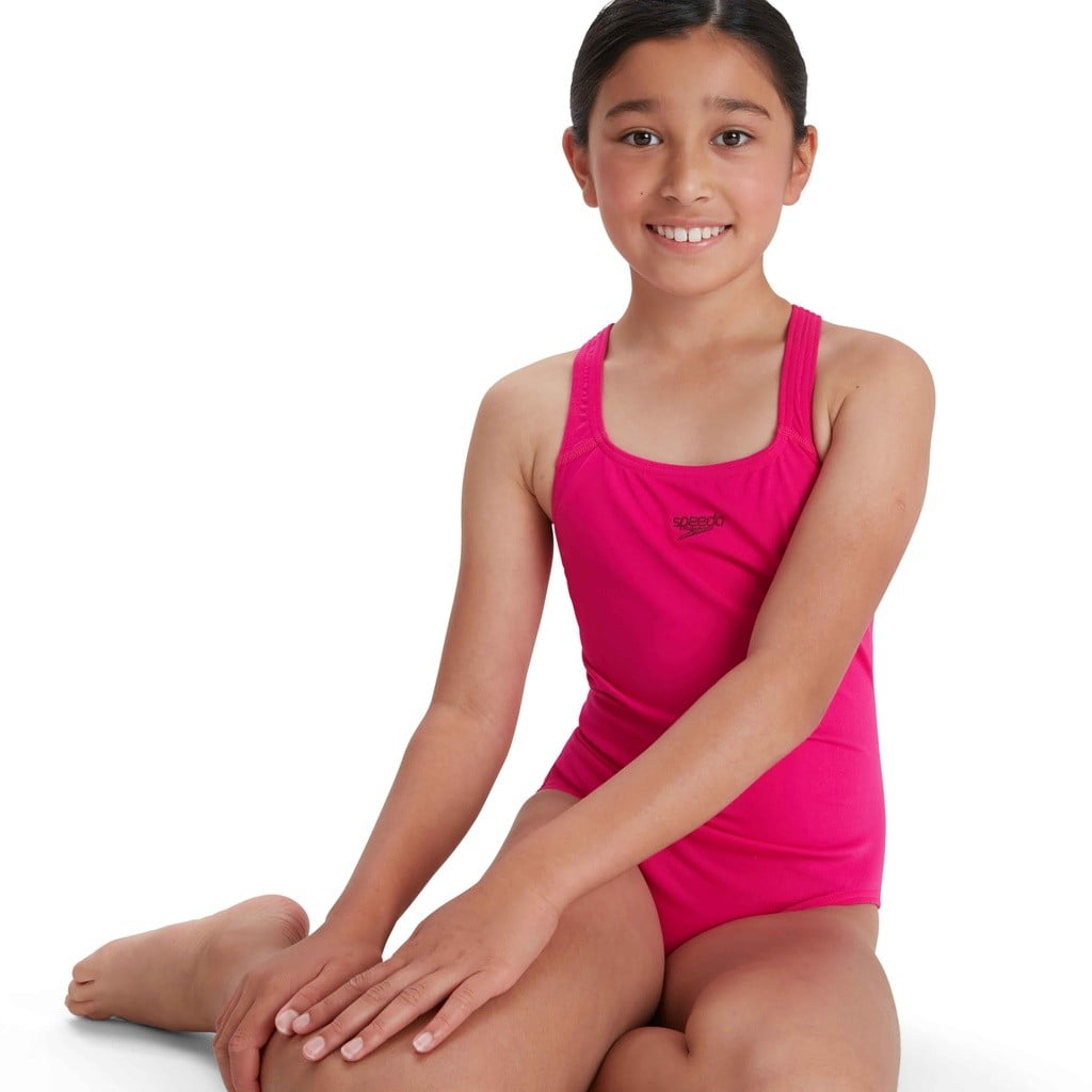 Speedo Girls Medalist Eco Endurance One Piece Bathing Suit
