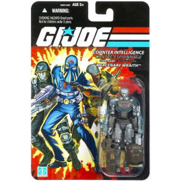 GI Joe Bilingual Package Mercenary Wraith Action Figure - Walmart.com