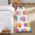 72x23.5 Runner Rug Non Slip Washable Colorful Pineapple Pattern Soft ...