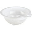 Chef Craft Large Pasta Plastic Colander, 11x5 inch, 5 Quart, White ...