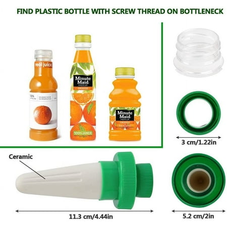 Automatic water irrigation plant dispenser ceramic cone head plant ...