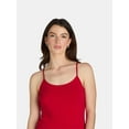 Time and Tru Women's Camisole with Adjustable Straps Soft Cotton Modal ...