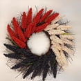 Luckky Independence Day Front Door Wreath,Classic Red White Blue ...