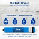Express Water – 4 Pack Reverse Osmosis Membrane – RO Membrane 50 GPD ...