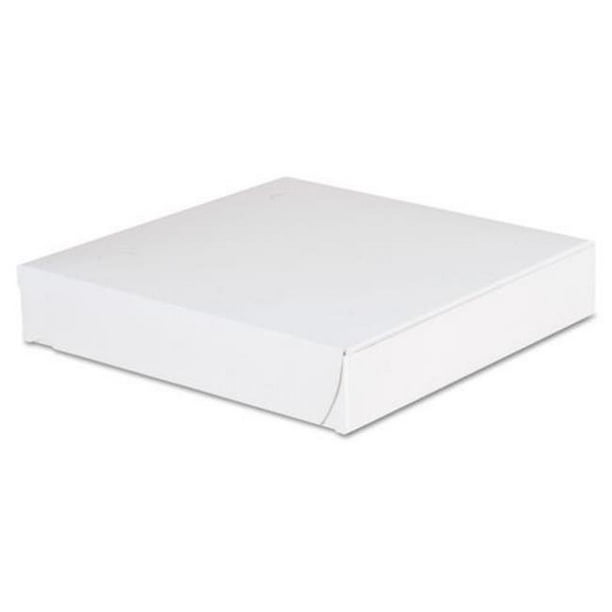 SCT Lock-Corner Pizza Boxes, 8w x 8d x 1 1/2h, White - Walmart.com