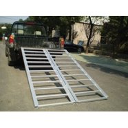 Eastwood Detachable Removable Poly Black Car Ramp Set with 3.6 Tons ...