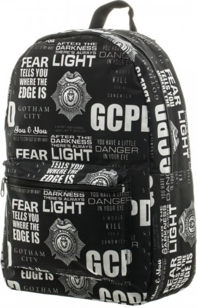 Gotham Sublimated Backpack [Ages 14+ - Black] - Walmart.com