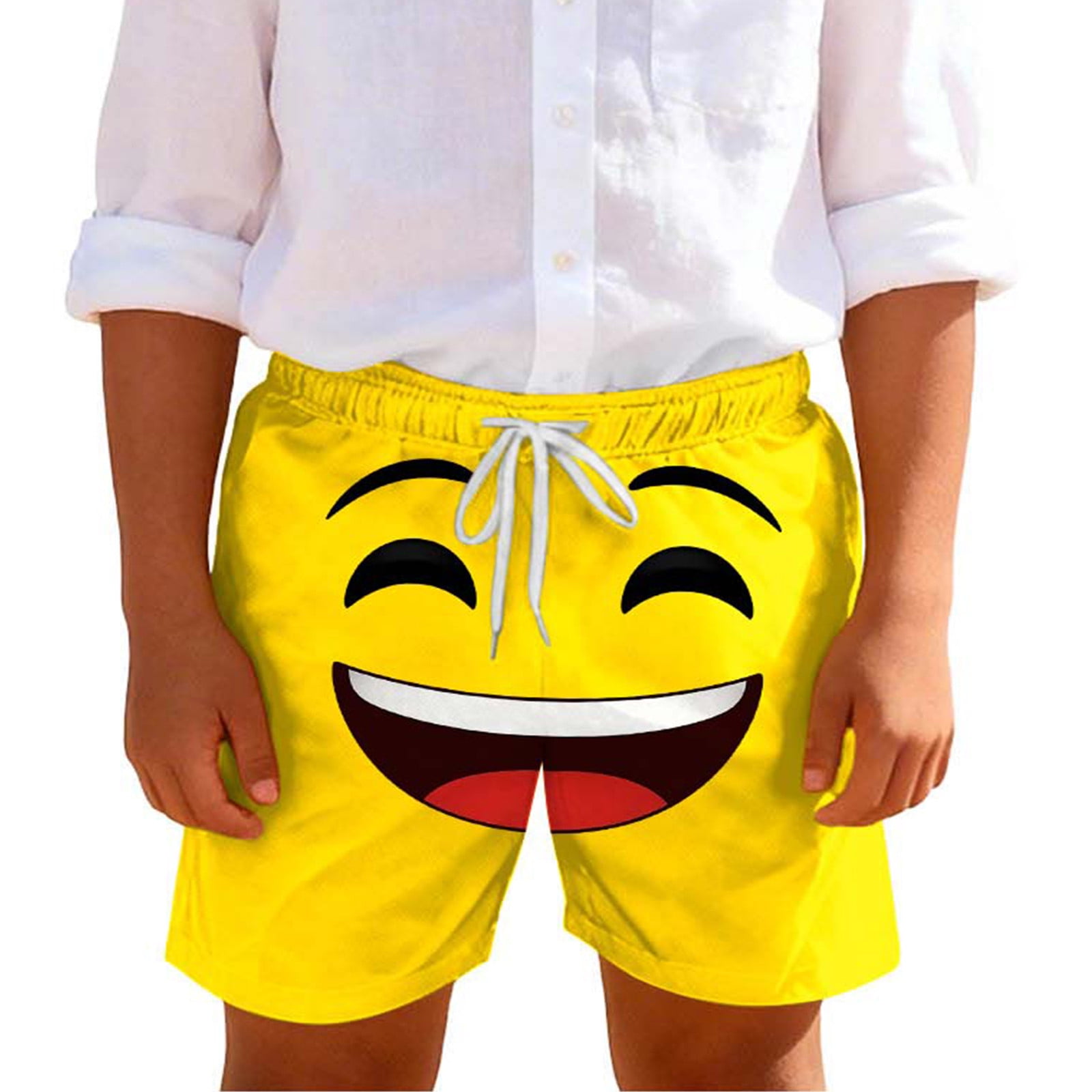 Click here for Sdnall Boys Girls Summer Shorts With Cute Expressi... prices