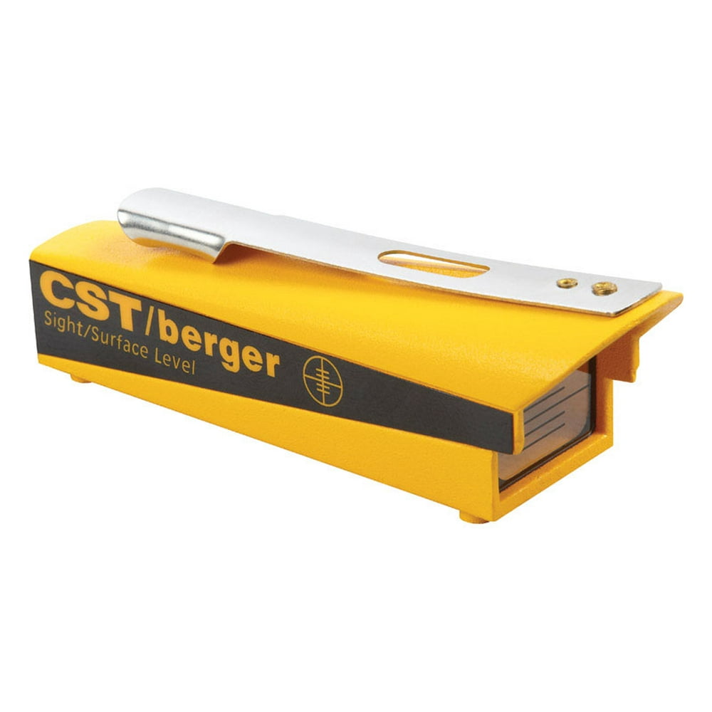 Cst/Berger Pocket Sight Level Aluminum - Walmart.com - Walmart.com