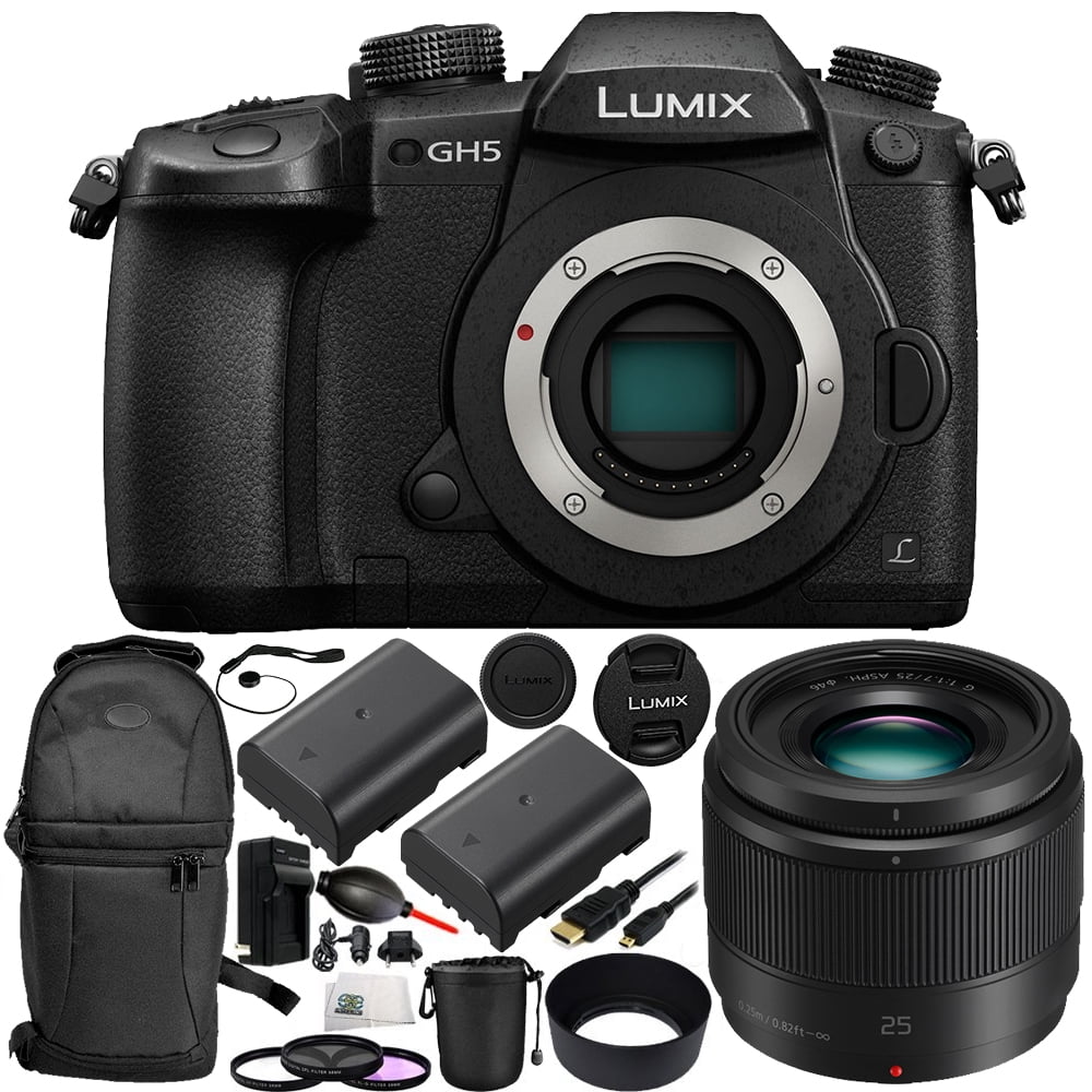 Panasonic Lumix DC-GH5 Mirrorless Micro Four Thirds Digital Camera ...