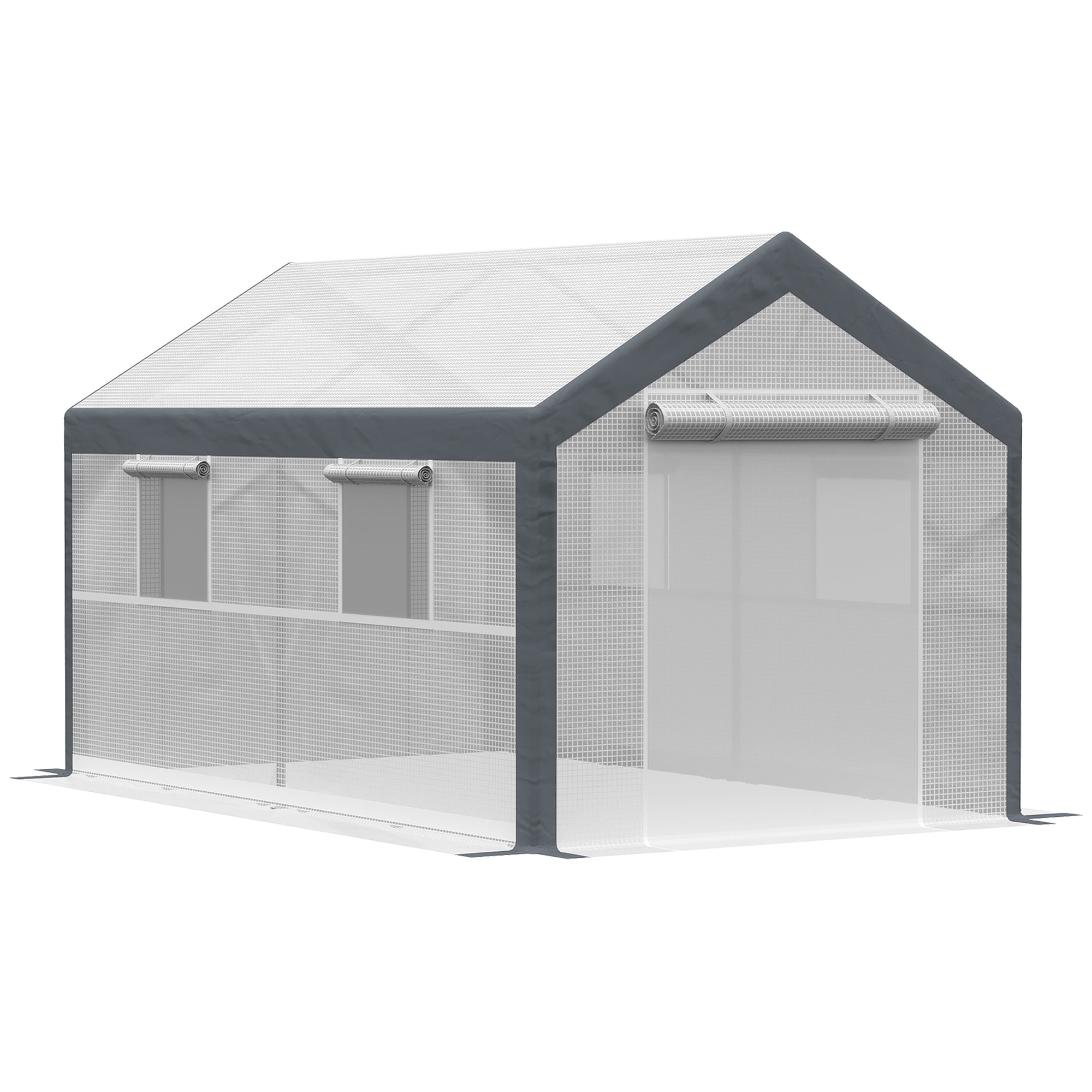Click here for Outsunny 7 X 12 X 7 Heavy Duty Walk-In Greenhouse... prices