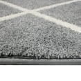 Mainstays Diamond Plush Grey Indoor 30" x 45" Accent Rug - Walmart.com