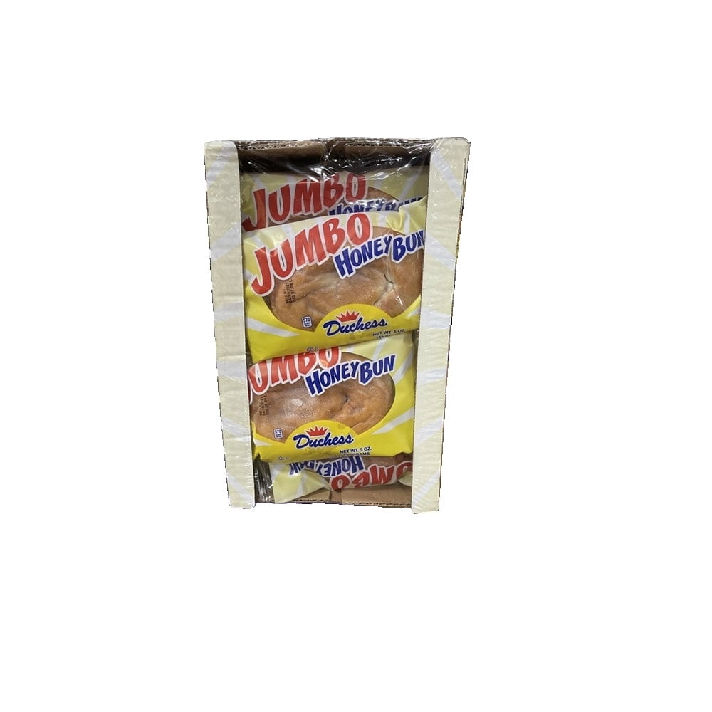 Duchess Jumbo Honey Buns, 5 Ounce (Pack of 9) - Walmart.com
