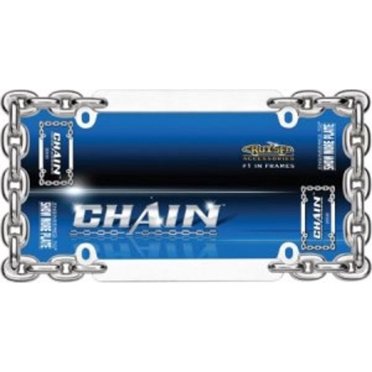 Cruiser Accessories MC Chain License Plate Frame (Chrome) - Walmart.com