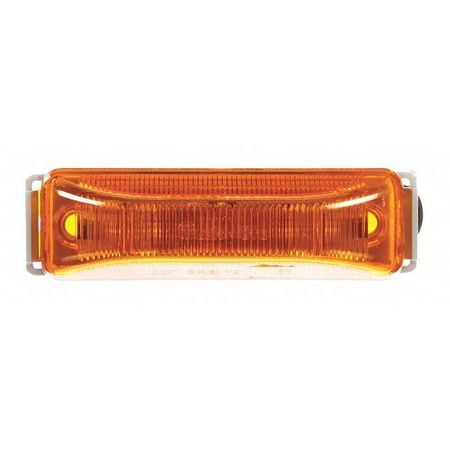 Clearance Light,LED,Amber,Rect,4-1/8 W TRUCK LITE CO INC 19006Y ...