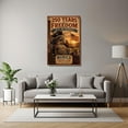 Affixzi Patriotic Wall Art, 250 Years of Poster, Vintage Americana ...