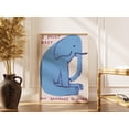 David Shrigley elephant art print — animal lover quote poster ...