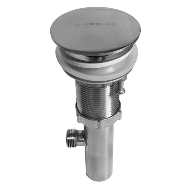 C-Tech-I VL-BDR1 Brushed Nickel Deluxe Vanity Pop Up Drain with ...