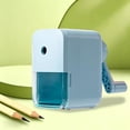 Hand Crank Pencil Sharpener Auto Feed Alloy Steel Helical Blade ...