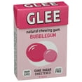 Pack of 12, Glee Gum Bubblegum Natural Chewing Gum, 16 Count - Walmart.com