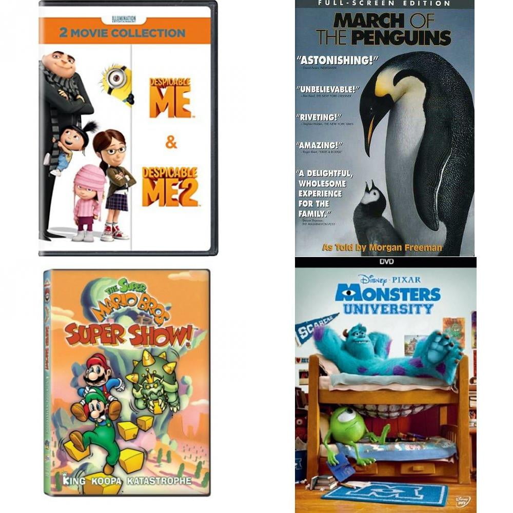Children's 4 Pack DVD Bundle: Despicable Me: 2-Movie Collection, March ...