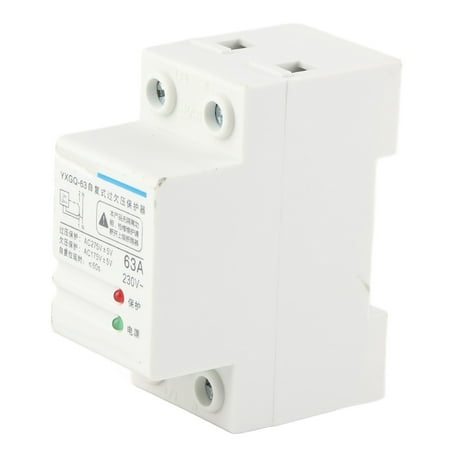 Voltage Protector Relay,2P 63A 3‑Phase 4‑Wire Voltage Protective Device ...