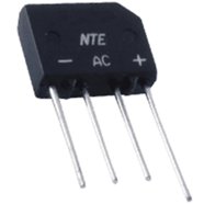NTE Electronics NTE5320 BRIDGE RECTIFIER - FULL WAVE SINGLE PHASE 1KV ...