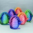 12Pcs Dragon & Dragon Egg Statue Set - Random Color 11.8"Dragon & 3.54 ...