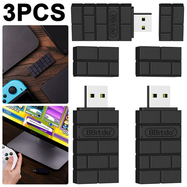 Para 8BitDo/NS/NS Pro/PS5/PS4 Adaptador USB Kit Receptor Compatible Con | Bodega Aurrera en línea