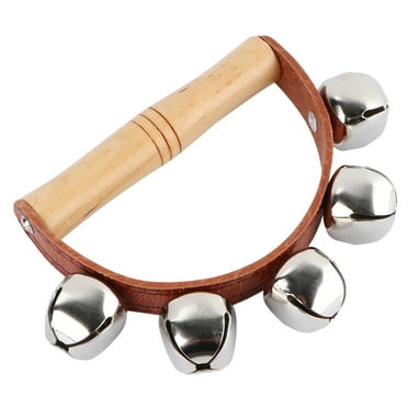 Star Shaped Handbell Tambourine Pentagram Rattle Bell Toy Percussion ...
