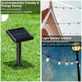DELight 48 Ft 15 LEDs Solar String Light for Patio, Garden, Party ...