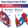 EZEE FREEZEE by Easy Pops Ready-To-Freeze Fruit Bars, Multi-Flavor, 96 ...